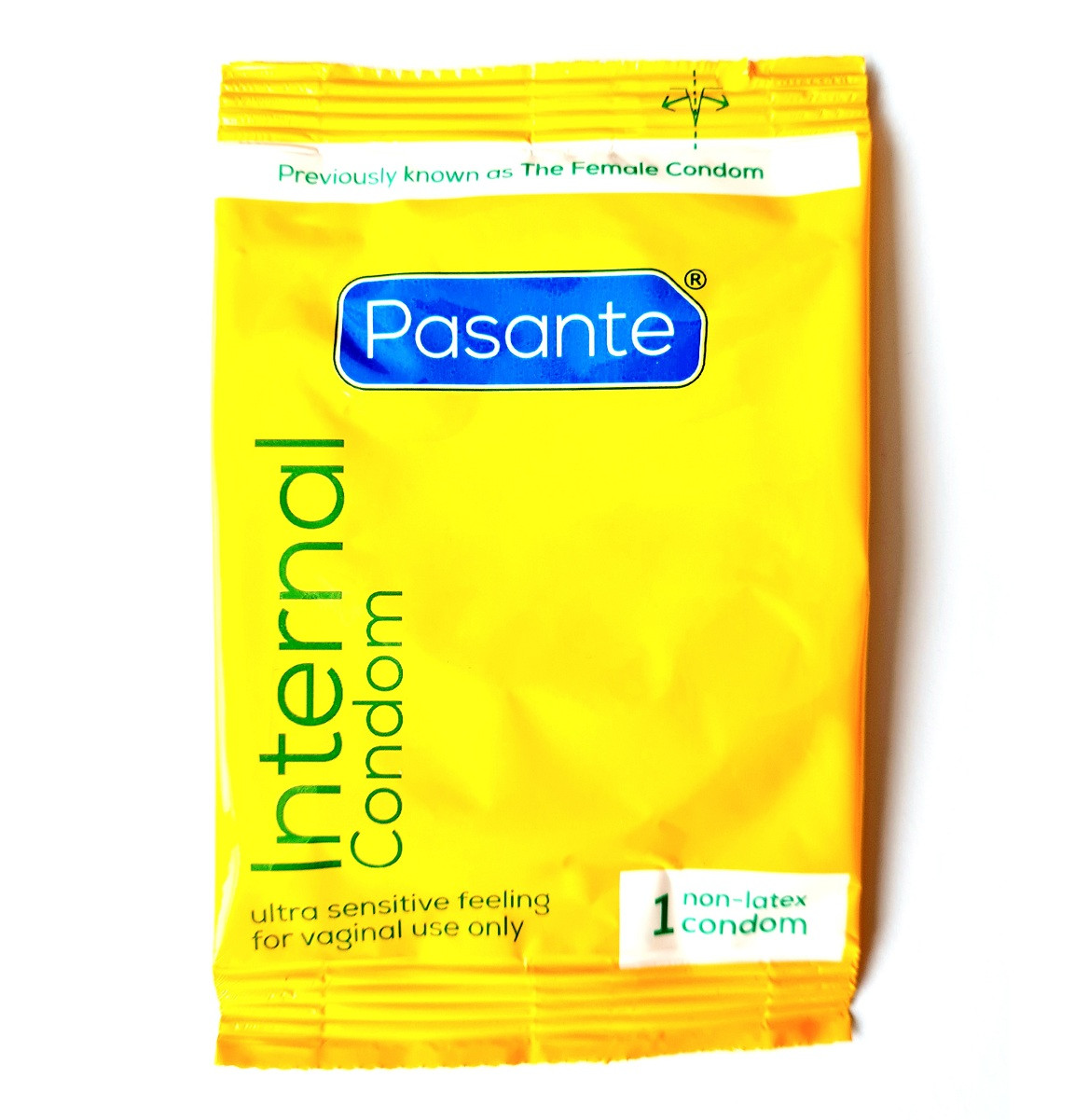 Pasante Internal Condom moteriškas prezervatyvas - Prezervatyvai.com | Prezervatyvai.com